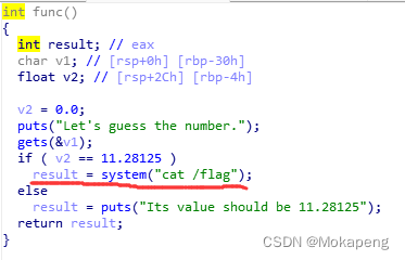 ciscn_2019_n_1 ——两种解法_0x41348000-CSDN博客