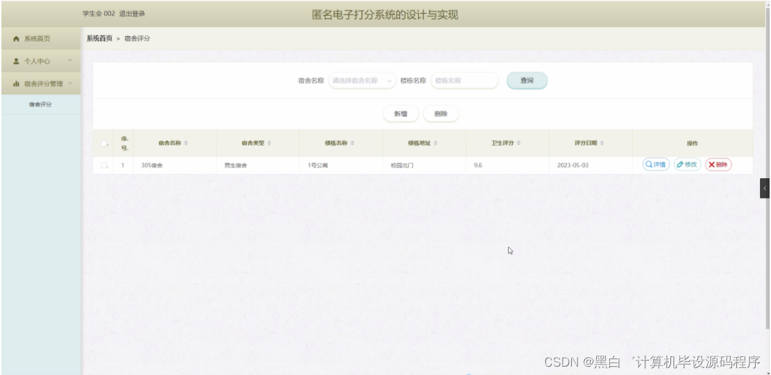 计算机毕业设计springboot匿名电子打分系统的设计与实现a7ie69【附源码】打分系统b端设计 Csdn博客