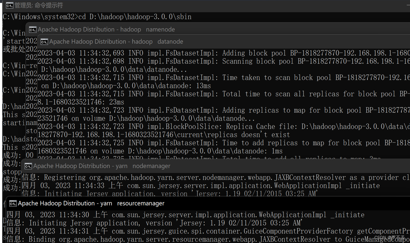 Hadoop 3.0.0 （单机版）安装与配置与基础使用_hadoop单机版-CSDN博客