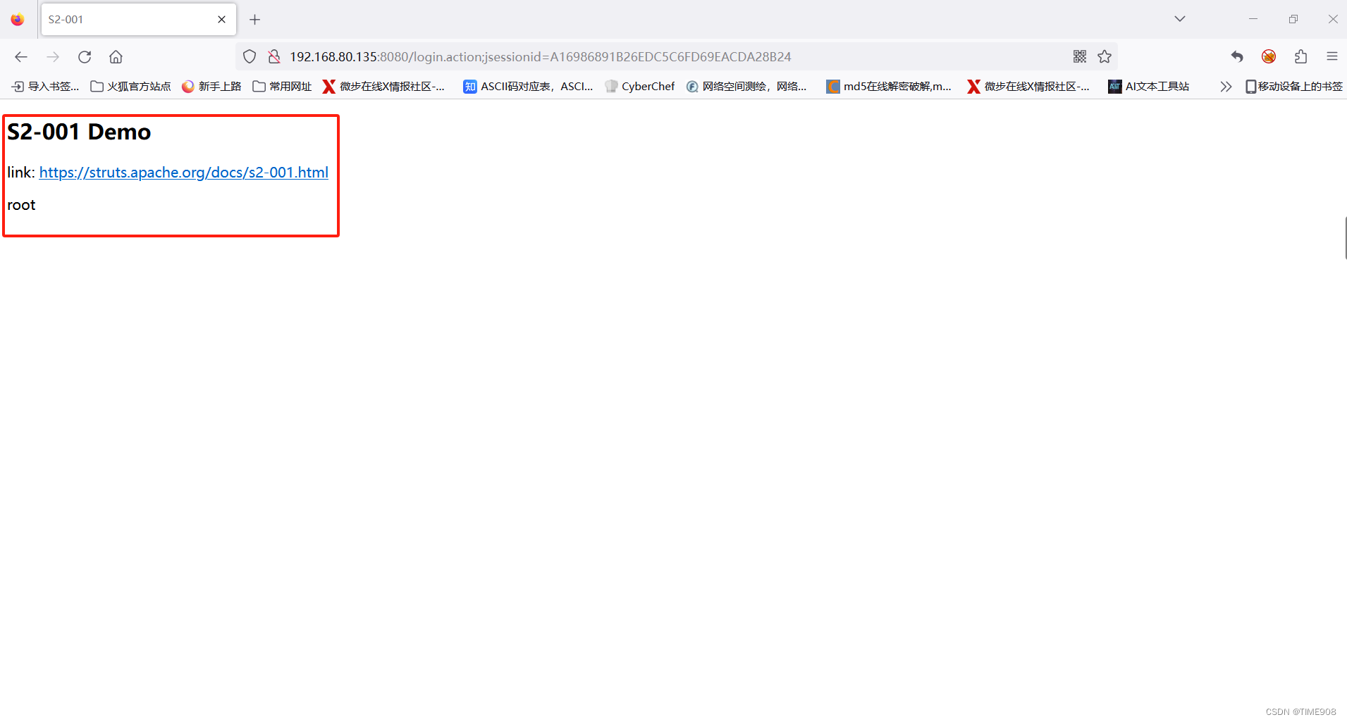 Struts2漏洞 （S2-001）漏洞原理及复现_s2-001复现-CSDN博客