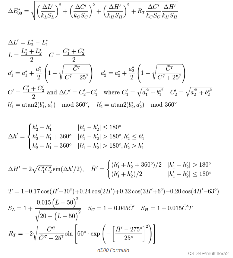 学习笔记——色准（ΔE）/ 如何量化色差_螖e-CSDN博客