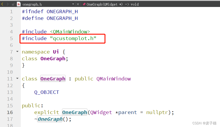 QT绘图用QCustomPlot库，简单画一个曲线图，涉及了QCustomPlot的最基础知识（画图必用到的属性）_qcustomplot用setdata的方式画图,图形不是我像要的曲线图,能 ...