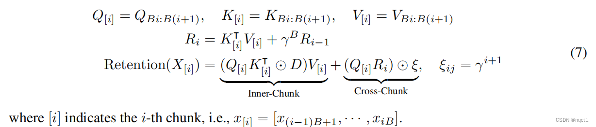 Retentive Network: A Successor to Transformer for Large Language Models ...
