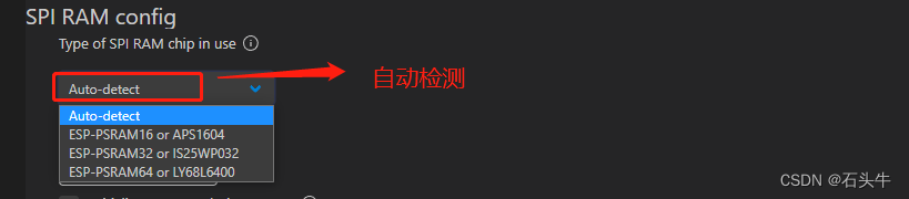 ESP32使用SPI RAM也就是外部RAM(优化内部内存空间)-CSDN博客
