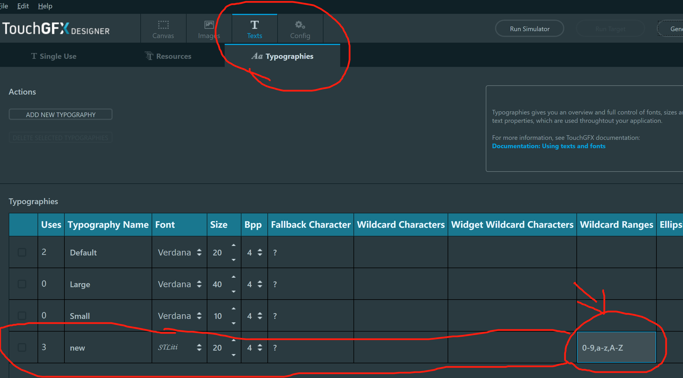 TouchGFX使用心得（7）——通配符的英文显示_unicode::snprintf-CSDN博客