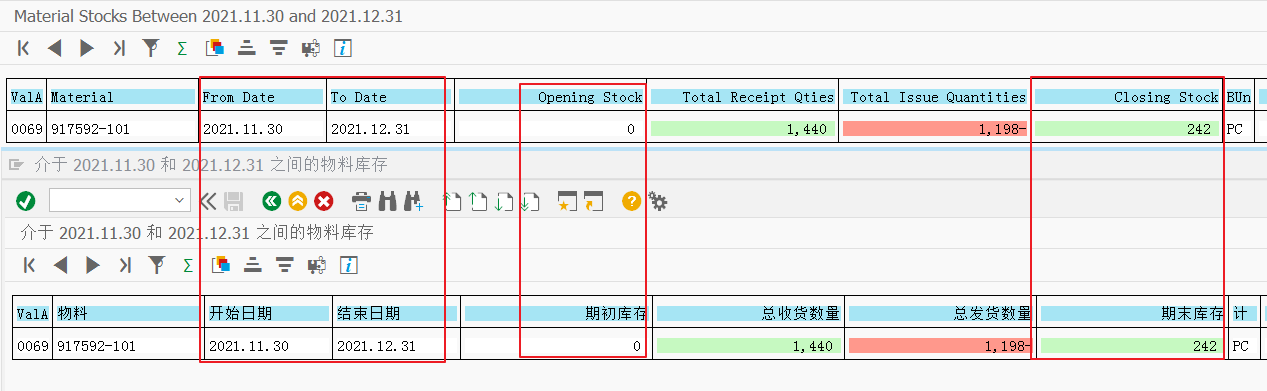 SAP事务MB5B中的未清库存（ opining stock）和己清库存（closing stock）如何理解？-CSDN博客