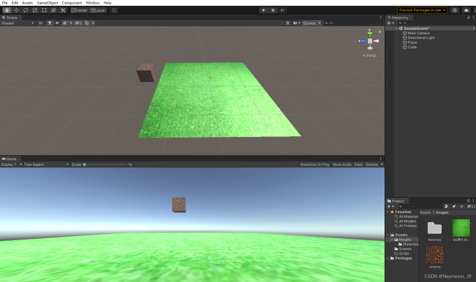 Unity入门学习实验——控制游戏物体运动unity 实验 Csdn博客