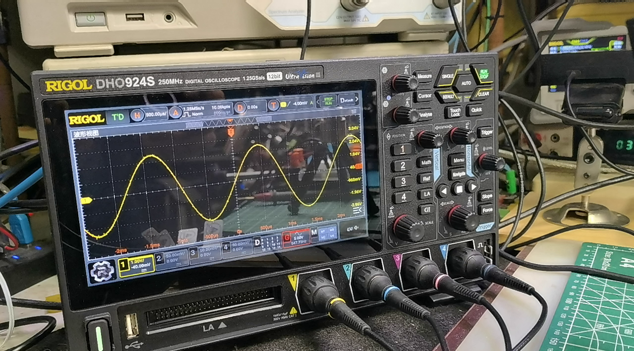 测试 DHO924S 信号源的稳定性-CSDN博客