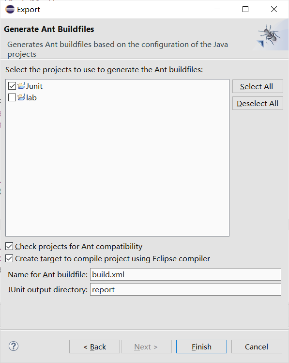 使用Eclipse与Junit生成Ant自动化测试报告。_在eclipse中生成测试报告-CSDN博客