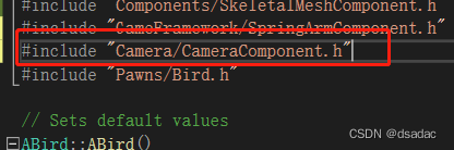【学习】C++&UE 设置Pawn的摄像头以及弹簧臂组件Camera and Spring Arm_虚幻playerstart怎么设置到自己的pawn相机上-CSDN博客