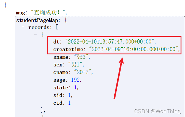 解决时间输出格式带 T 带 000 00 00 输出时间多了个t 返回时间格式带t 时间显示2023 11 12t07 00 00 000 00 00 Csdn博客