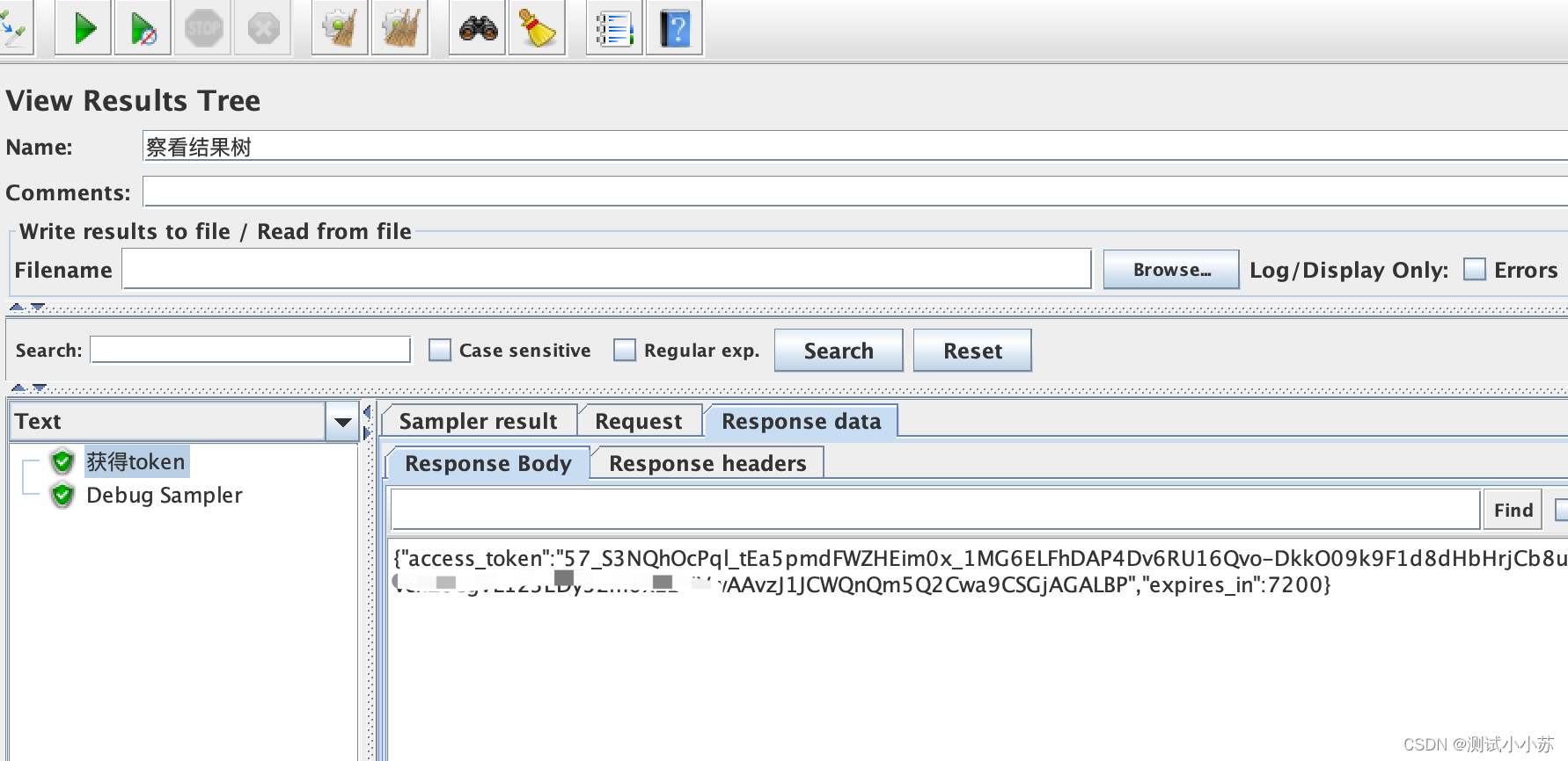 Jmeter - Set response information to global variable - Programmer Sought
