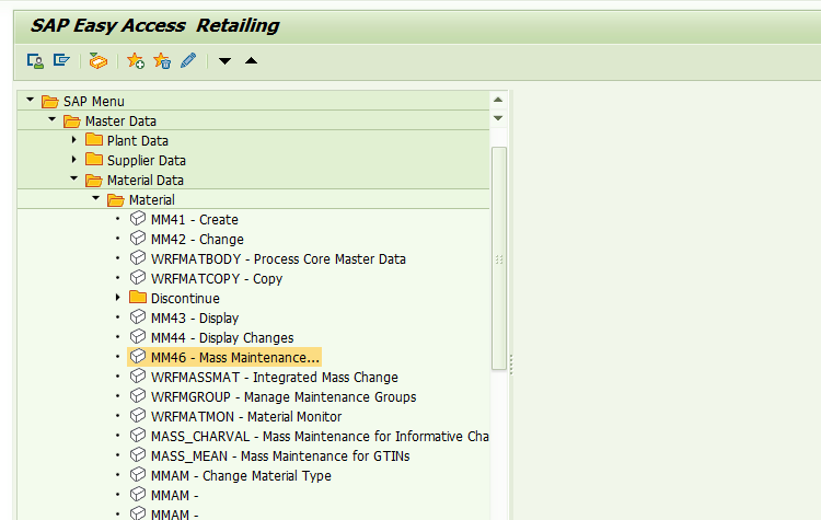 SAP RETAIL 使用MM41创建的物料不能使用MMSC扩展其存储地点_sap mm42扩充工厂-CSDN博客
