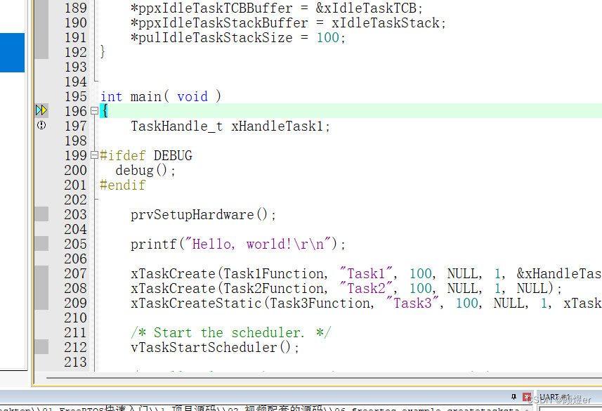keil调试时代码前面出现绿色方框_keil5代码旁边出现正方形-CSDN博客