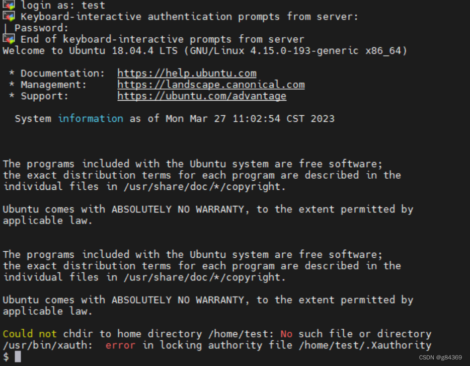 远程登录云服务器失败“No supported authentication methods available (server sent: publickey)”-CSDN博客