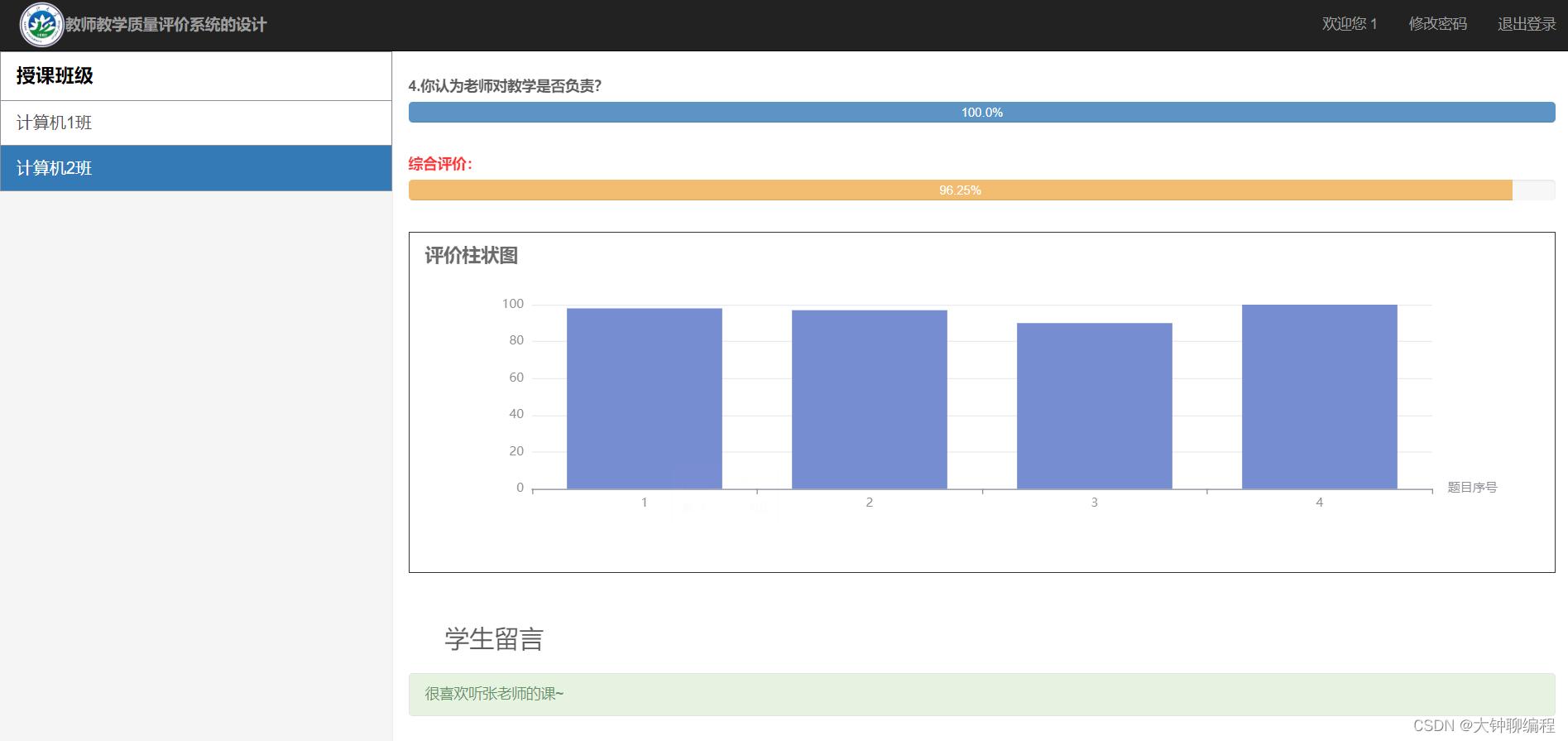 计算机毕业设计课程设计系列基于pythondjango的教师教学评分系统基于djangomysql的教师教学质量评价系统源代码 Csdn博客