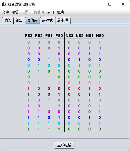 FSM有限状态机设计（Logisim）_完成6进制递增计数器的状态转换组合逻辑的设计。-CSDN博客