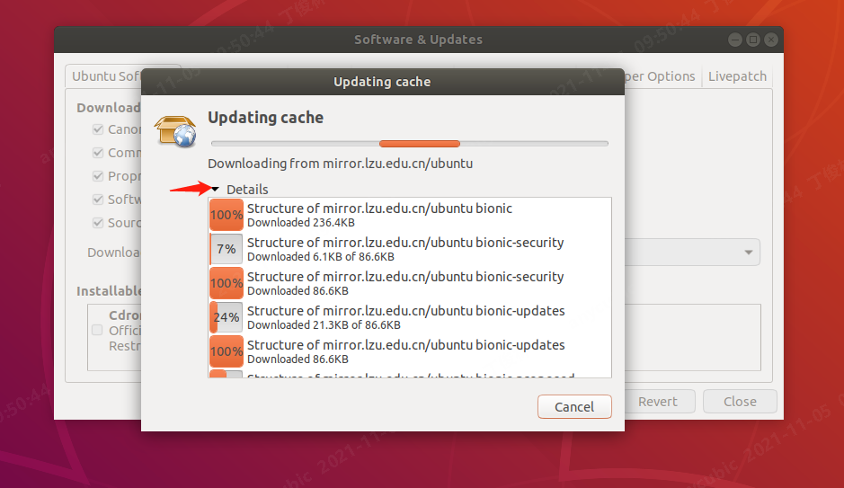【初学linux】发现Ubuntu最简单的换源方式（快速更换国内源|图形化换源，一看就会） 时间：2021/11/5_ubuntu修改 图形化 ...