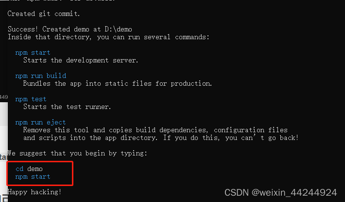 React 项目安装以及启动react 启动项目 Csdn博客 