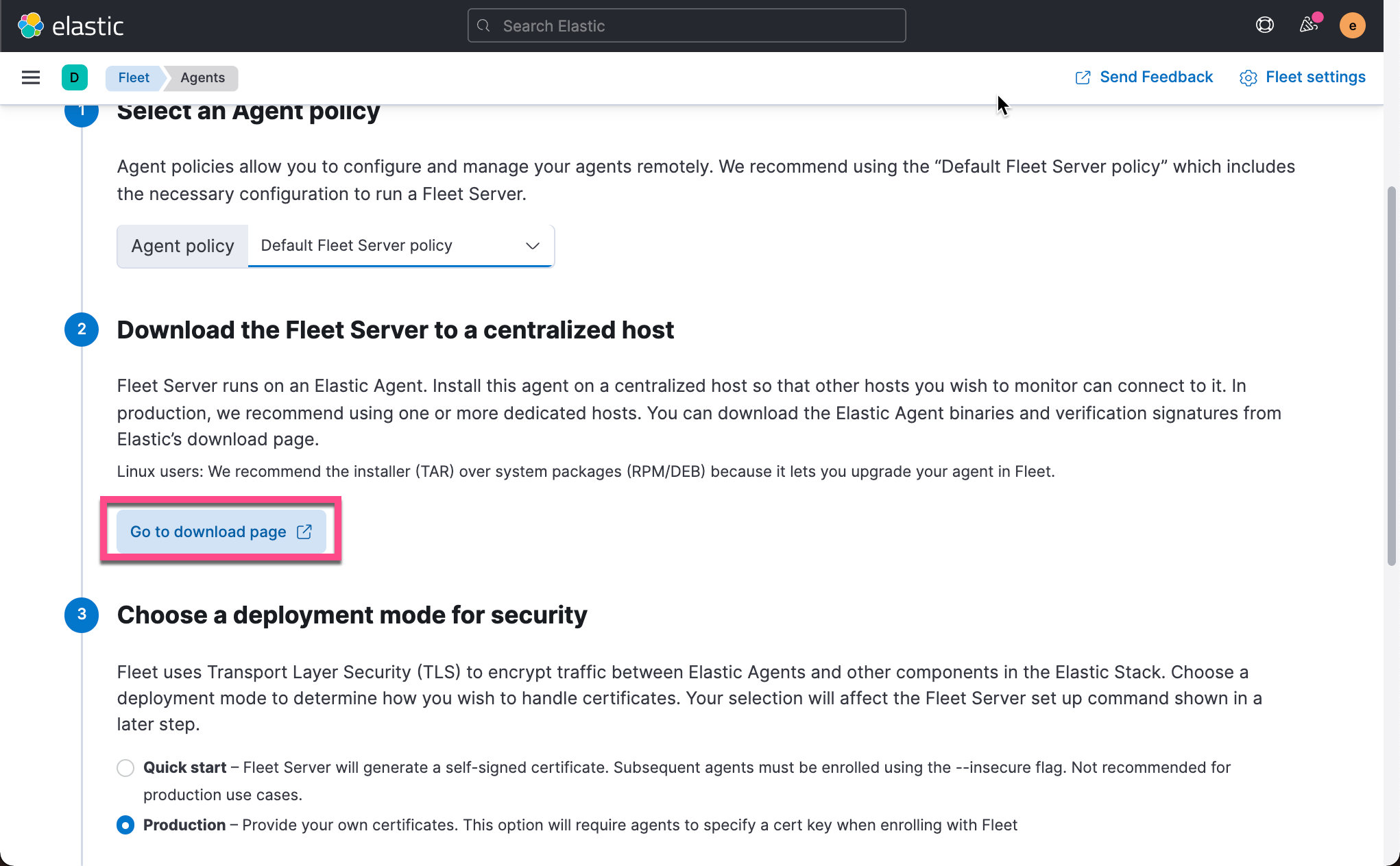 Observability：如何在最新的 Elastic Stack 中使用 Fleet 摄入 system 日志及指标_elasticsearch fleet-CSDN博客