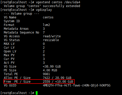 Linux 挂载磁盘和扩展现有分区大小（无需格式化、无需关机）_vg卷组扩容直接增加硬盘,硬盘不需要格式化吗-CSDN博客