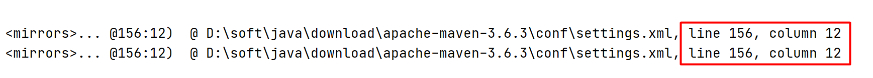 Duplicated tag: ‘mirrors‘ (position: START_TAG seen ...erred\r\n_duplicated tag: 'mirrorof-CSDN博客