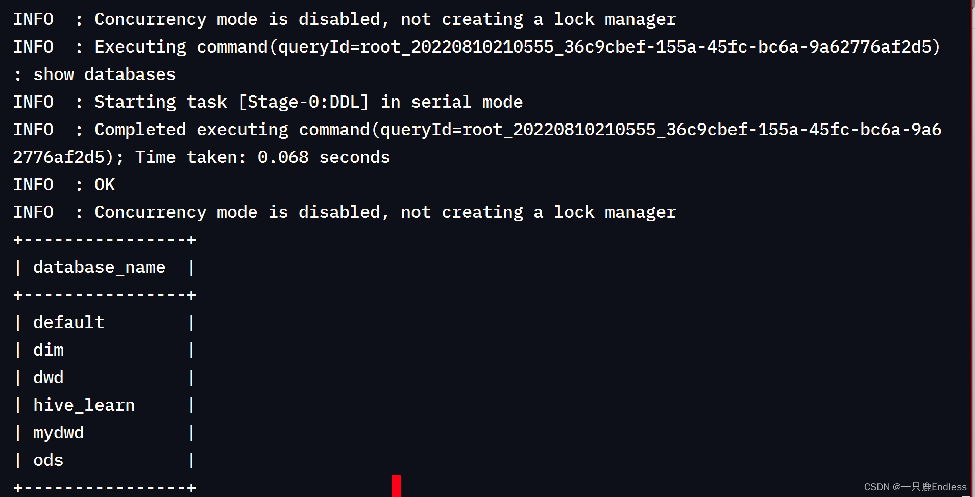 Hive 使用 Beeline 连接配置_beeline 连接hive_一只鹿Endless的博客-CSDN博客