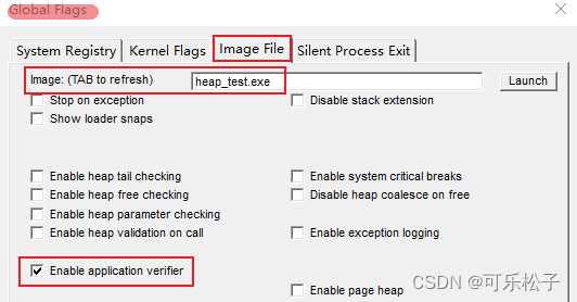 调试工具：应用程序验证器Application Verifier一页纸（appverif+WinDbg+gflags）- 详细版-CSDN博客