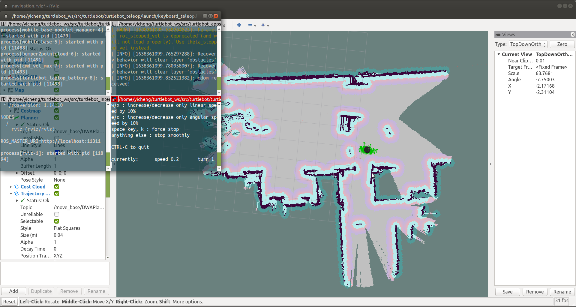 Turtlebot建图、定位与导航实验总结_机器人激光建图与定位实验报告-CSDN博客