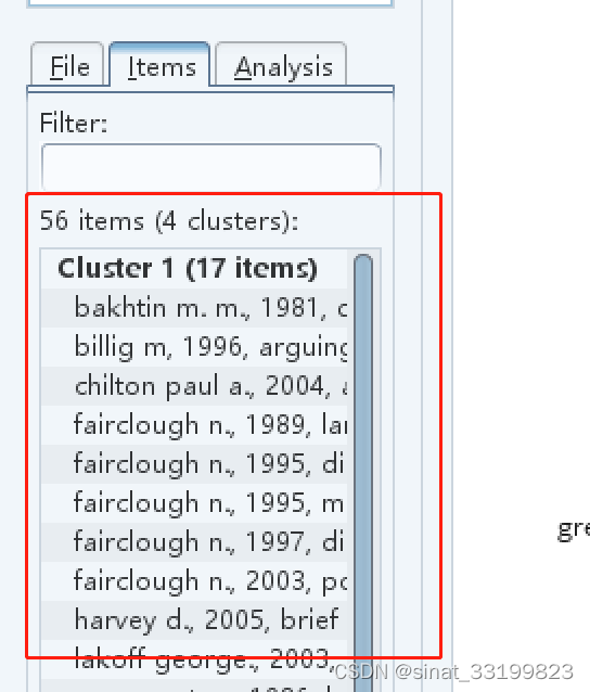 VOSViewer共引网络分析_vosviewer怎么导出聚类信息-CSDN博客