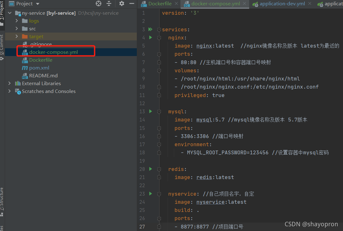 Docker Docker Compose部署springboot项目 前后端分离 Dockercompose部署springboot Csdn博客