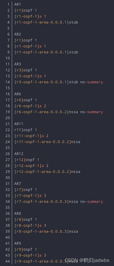 ospf综合实验_dr bdr asbr abr-CSDN博客