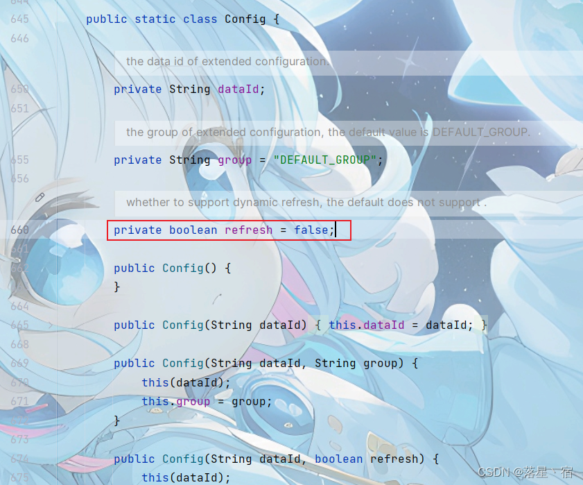 小问题解决nacos中使用shared Configs配置中心时refreshscope注解无效的问题nacos Refreshscope不生效 Csdn博客 4162