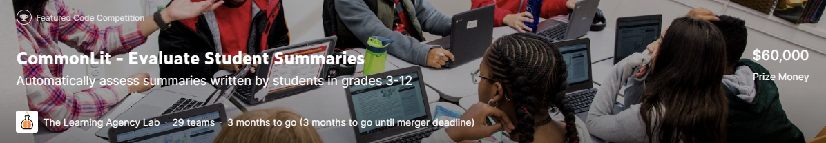 [比赛简介]CommonLit - Evaluate Student Summaries-CSDN博客