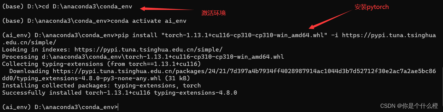 Python神经网络环境搭建（anaconda，cuda，jupyter，tensorflow，pytorch，torchvision，pycharm)-CSDN博客