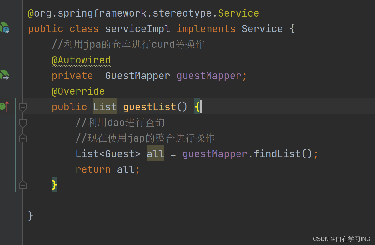 Springboot Mybatis的整合springoobt Myabits Mapper Csdn博客