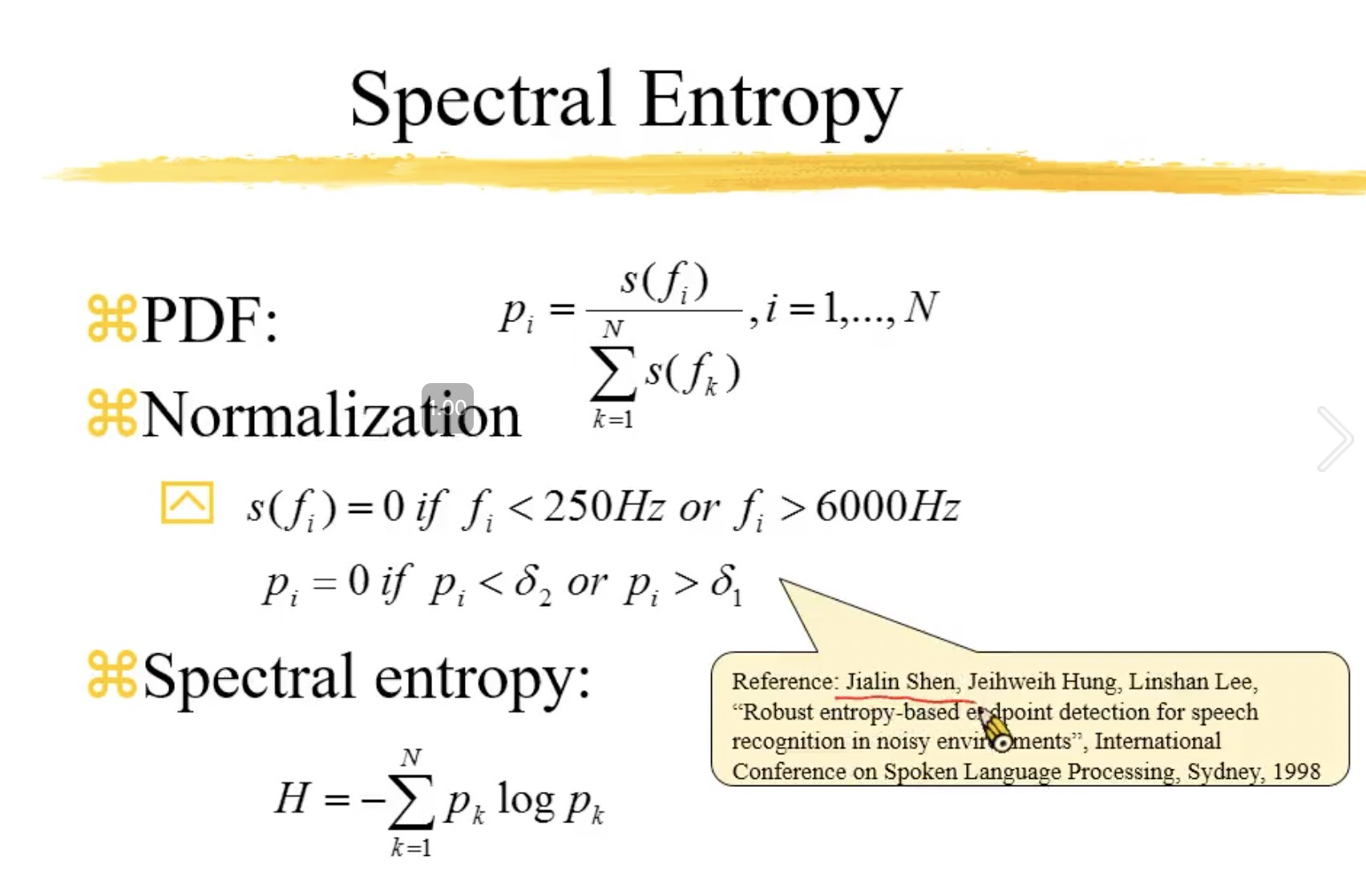 语音处理/语音识别基础（六）- 语音的端点检测（EPD/VAD)_语音端点检测-CSDN博客