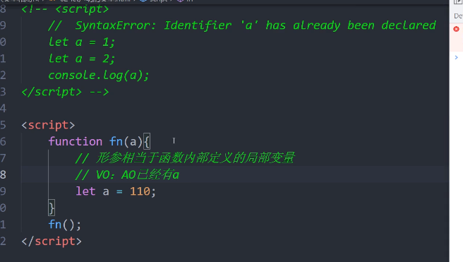 前端学习笔记202305学习笔记第三十三天 Js 使用let声明变量的特点 Csdn博客 6422
