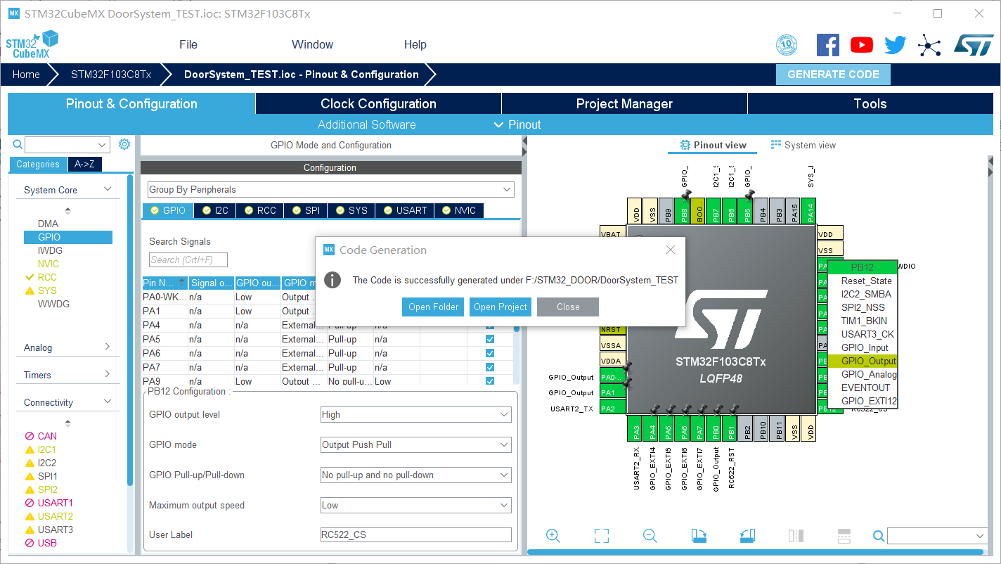 STM32 （基于HAL库）MFRC-522 无线射频IC卡驱动（RFID）_rc522怎么没有片选引脚-CSDN博客