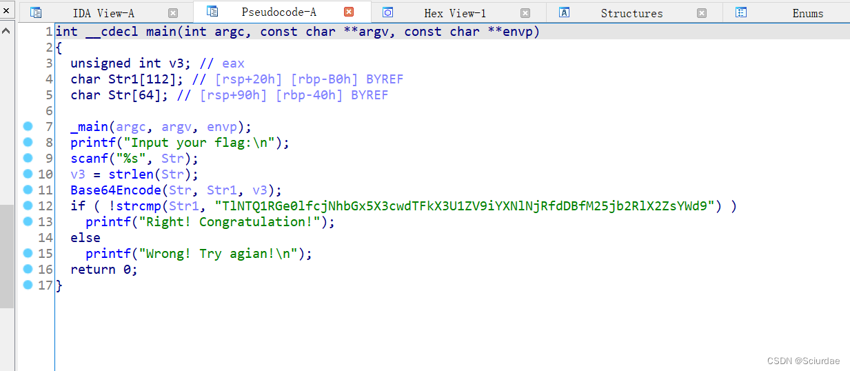 2023年SWPU NSS 秋季招新赛 CTF Reverse‘方向WP详解_[swpuctf 2023 秋季新生赛]junk code-CSDN博客