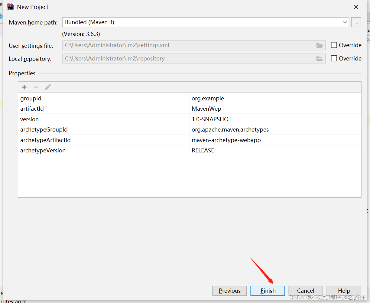 wep的maven项目的创建(wepapp项目)_widpom-CSDN博客