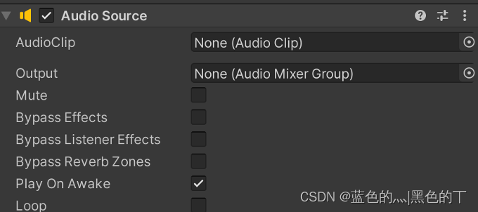 Unity 声音播放方法 —— Audio Sound 的使用_autiosource播放在线音乐-CSDN博客