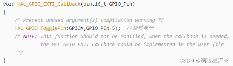 用stm32f103核心板的gpioa端一管脚接一个led，gpiob端口一引脚接一个开关（用杜邦线模拟代替）。采用中断模式编程，当开关接高电平时，led亮灯；接低电平时，led灭灯。 Csdn博客