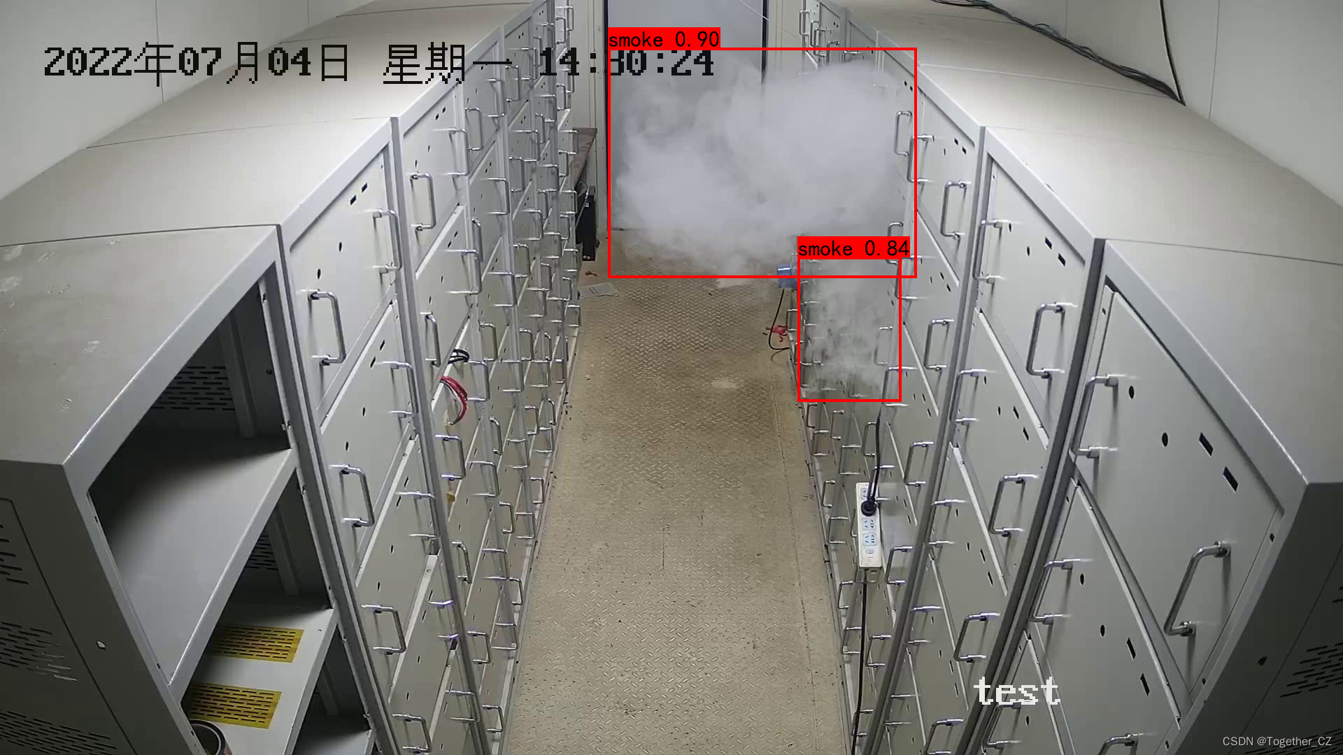基于keras版本yolov7模型的锂电池自燃预警烟雾检测实践 基于keras的yolo火焰和烟雾检测 Csdn博客