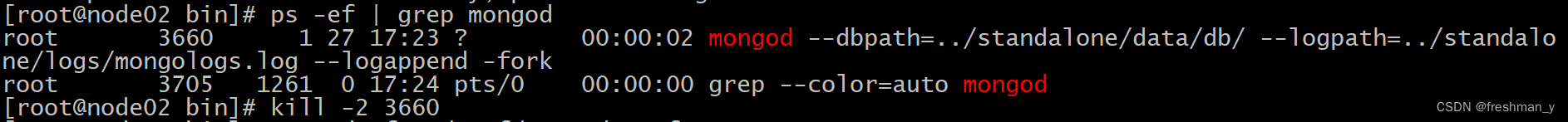 MongoDB启动服务报错ERROR: child process failed, exited with error number 1?-CSDN博客