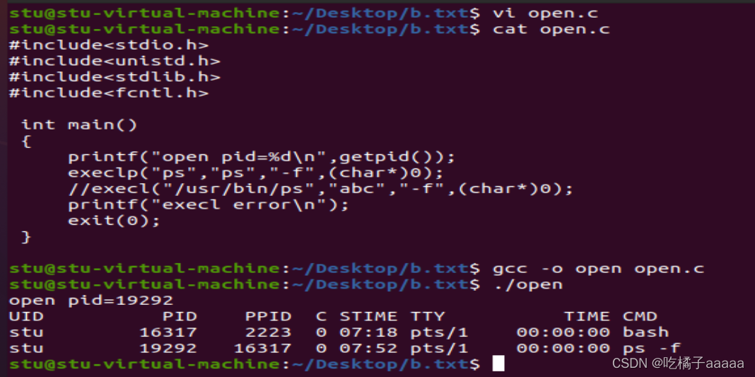 Linux基础：进程替换 exec系列以及从堆区申请内存的相关问题_execve内存影响-CSDN博客