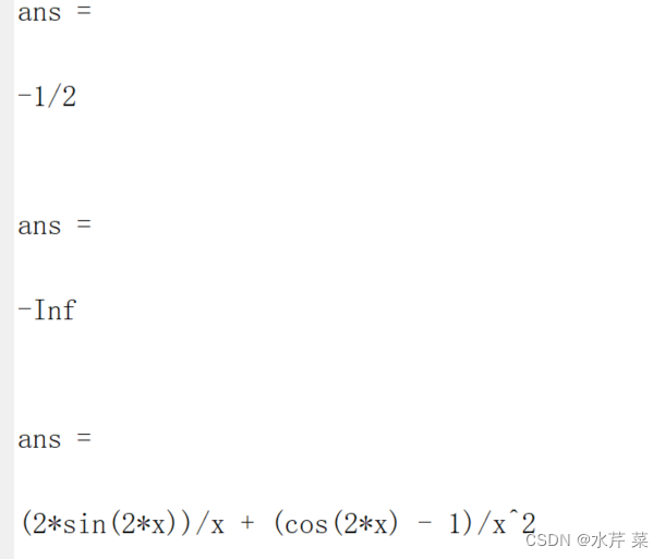 11、matlab程序设计与应用刘卫国（第三版）课后实验十一：符号计算对象与符号微积分若点在圆内将该点放入变量bin中 Csdn博客