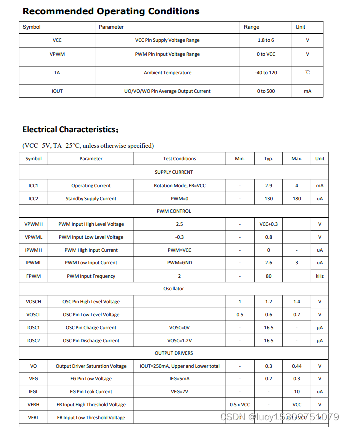 低压三相无刷直流驱动芯片 GC5958，可替代APX9358/茂达_apx9358电路-CSDN博客