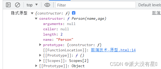 前端技术 简述显示原型prototype、隐式原型proto、实例化对象display Prototypes显示原型机 Csdn博客