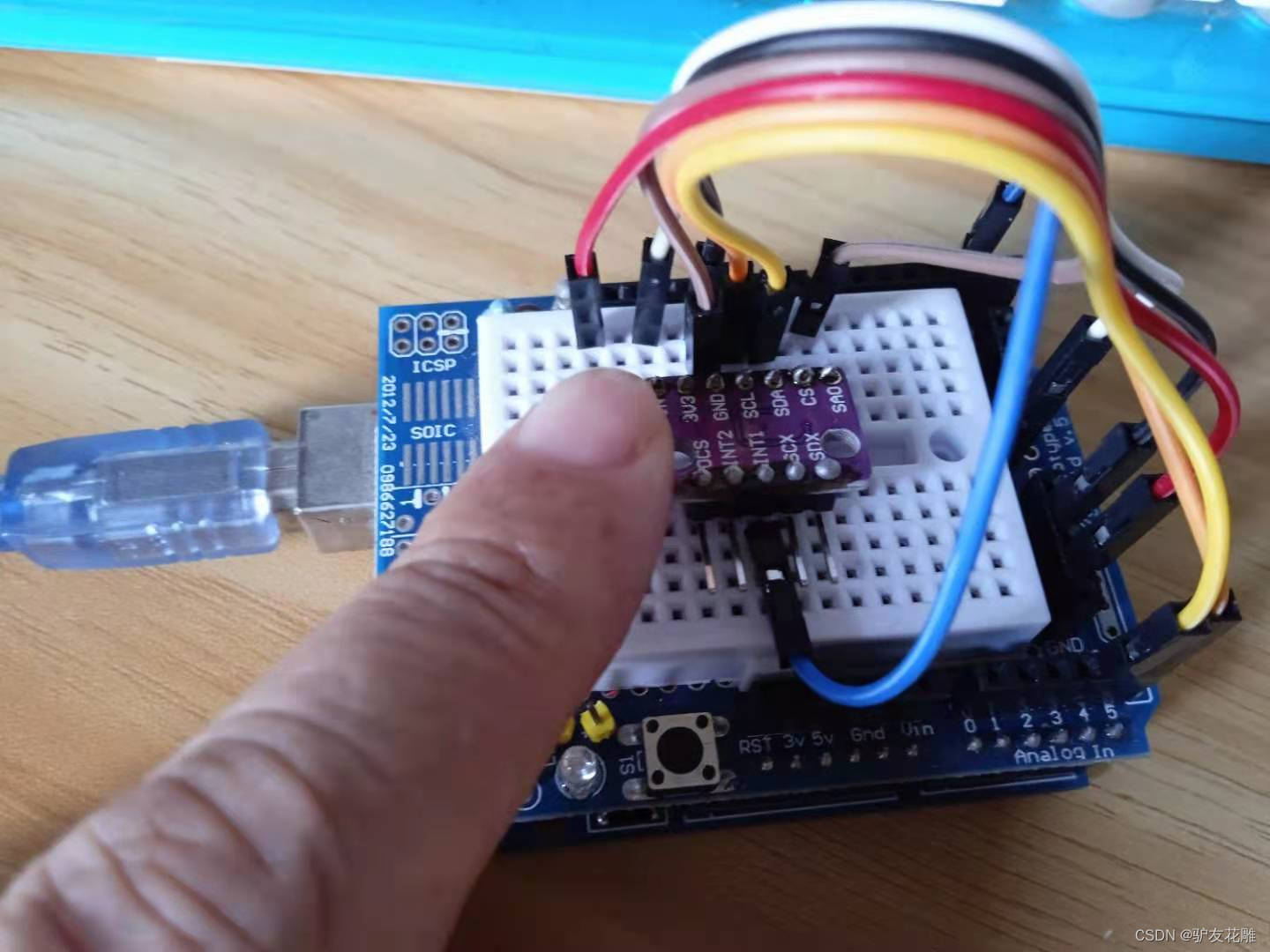【雕爷学编程】arduino动手做(152) Bmi160 六轴陀螺仪模块bmi160 Arduino Csdn博客